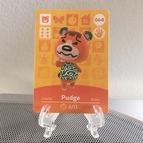 Nintendo | Games | Animal Crossing Amiibo Card Pudge | Poshmark